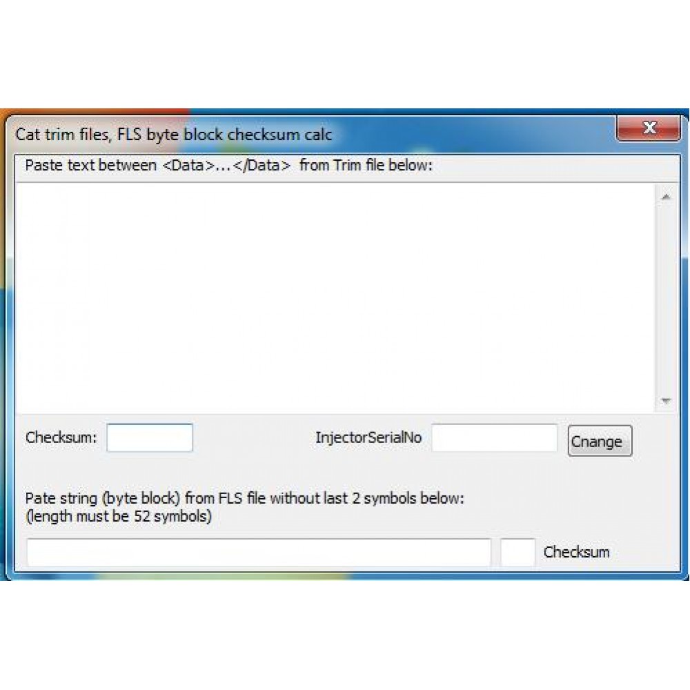 Caterpillar Injector Trim 3700 Files+Checksum Calculator